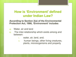 Environment Protection and Fundamental rights | PPTX
