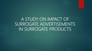 Surrogate Advertisement | PDF