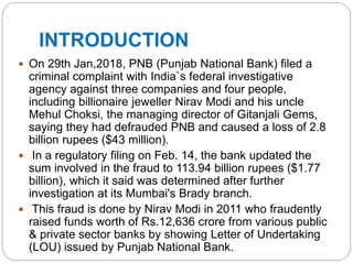 Ethics PNB SCAM | PPTX