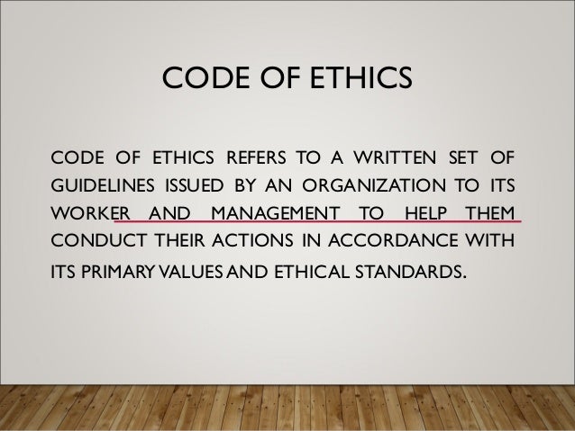 INTRODUCTION TO ETHICS