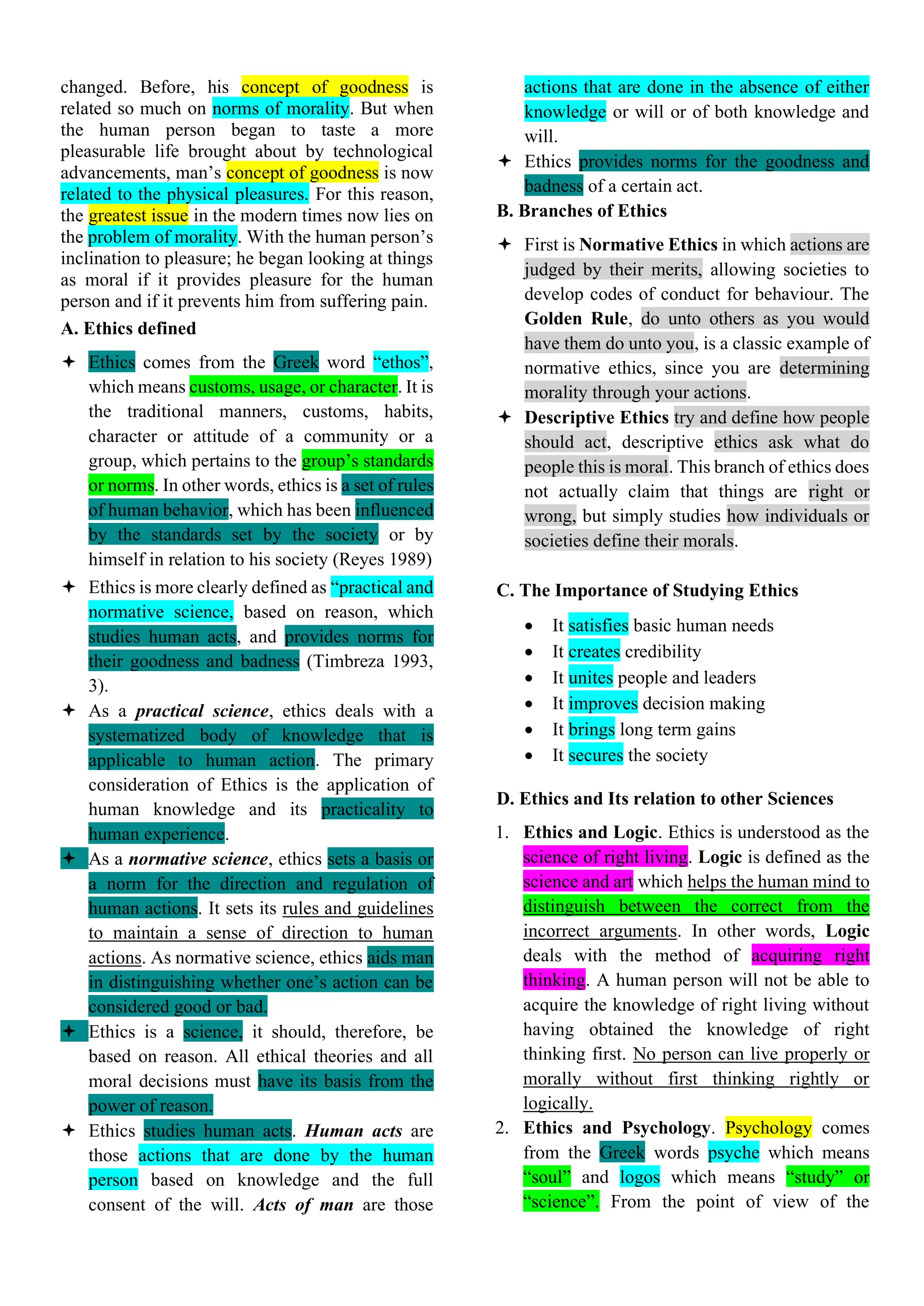 Ethics reviewer that help you to easy review this highlights | PDF