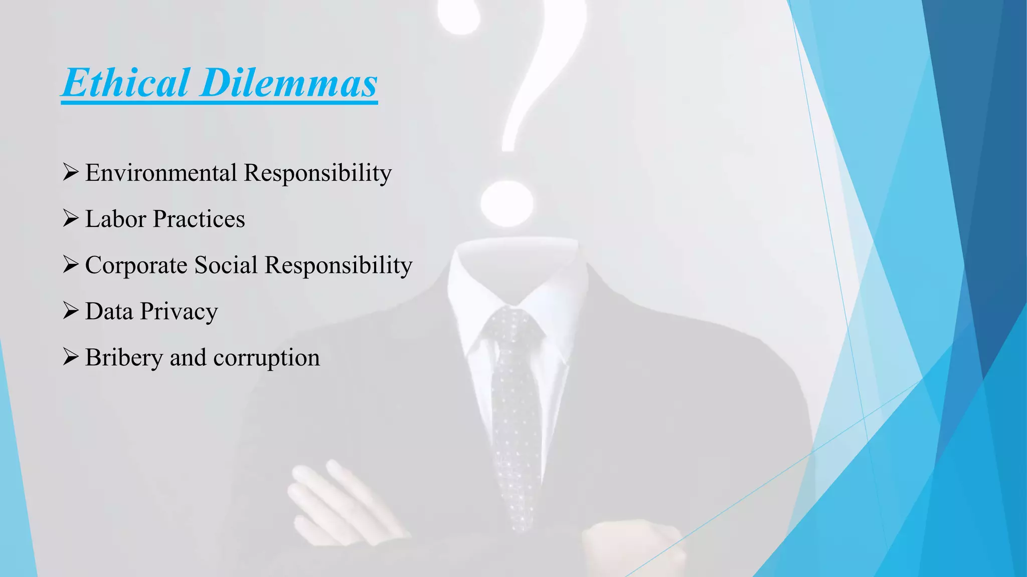Ethical Dilemmas in Business | PPTX