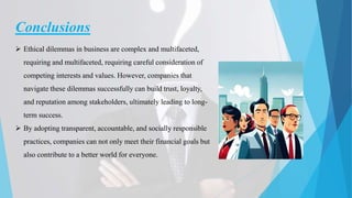 Ethical Dilemmas in Business | PPTX
