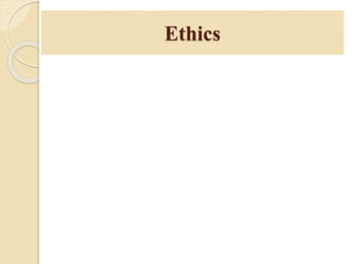 ethics and bioethics | PPTX