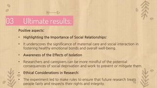 ethical violation in the experiment of pit of despair | PPTX