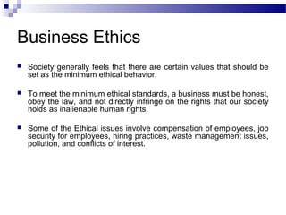 Bad Ethics