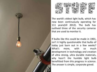 Planned obsolescence | PPTX