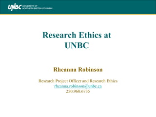 Ethics presentation for grad student orientation sept 2012 | PPT