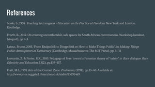 Decolonising Learning Spaces Implications for Ethical Practice | PPTX | Education