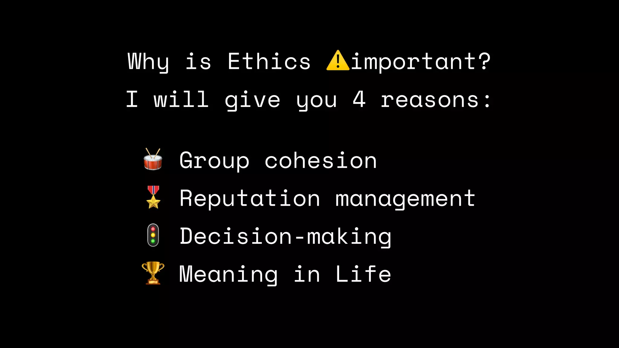 Why is ethics important? | PDF