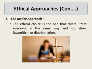 Ethics & professional responsibilities | PPTX