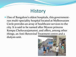 ppt of k c general hospital | PPTX