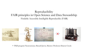 Ethics reproducibility and data stewardship | PPT