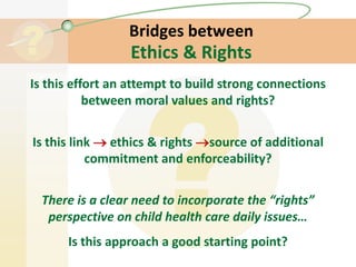 Ethics/Rights presentation | PDF