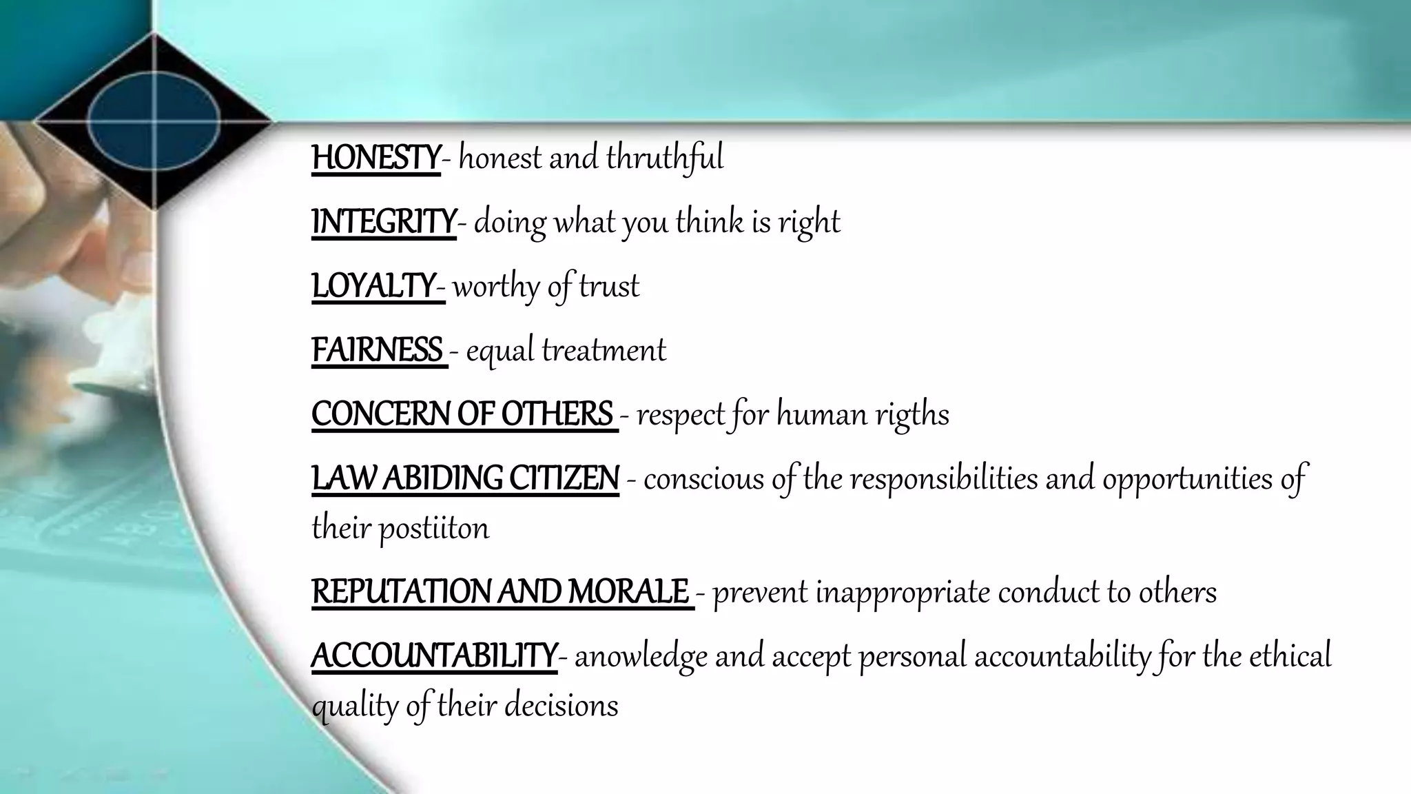 Ethics, Roles, and Responsibilities of Entrepreneur (PPT) | PPTX