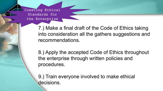 Ethics, Roles, and Responsibilities of Entrepreneur (PPT) | PPTX