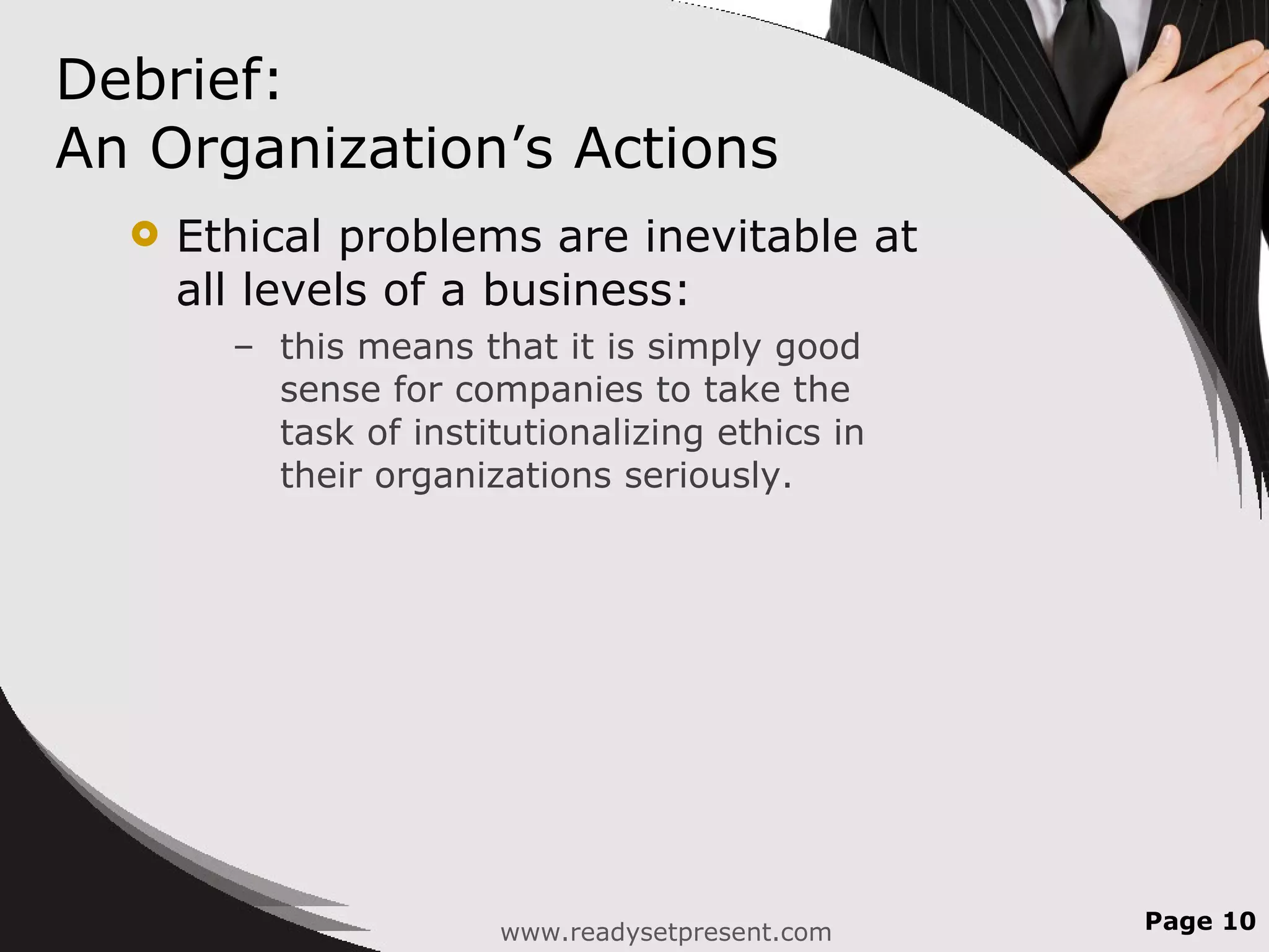 Workplace Ethics PowerPoint Presentation | PPT