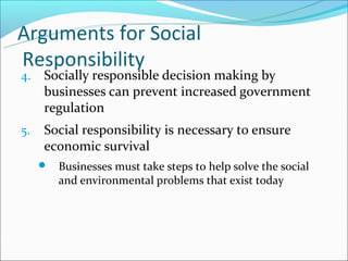 Ethics & social responsibility | PPT