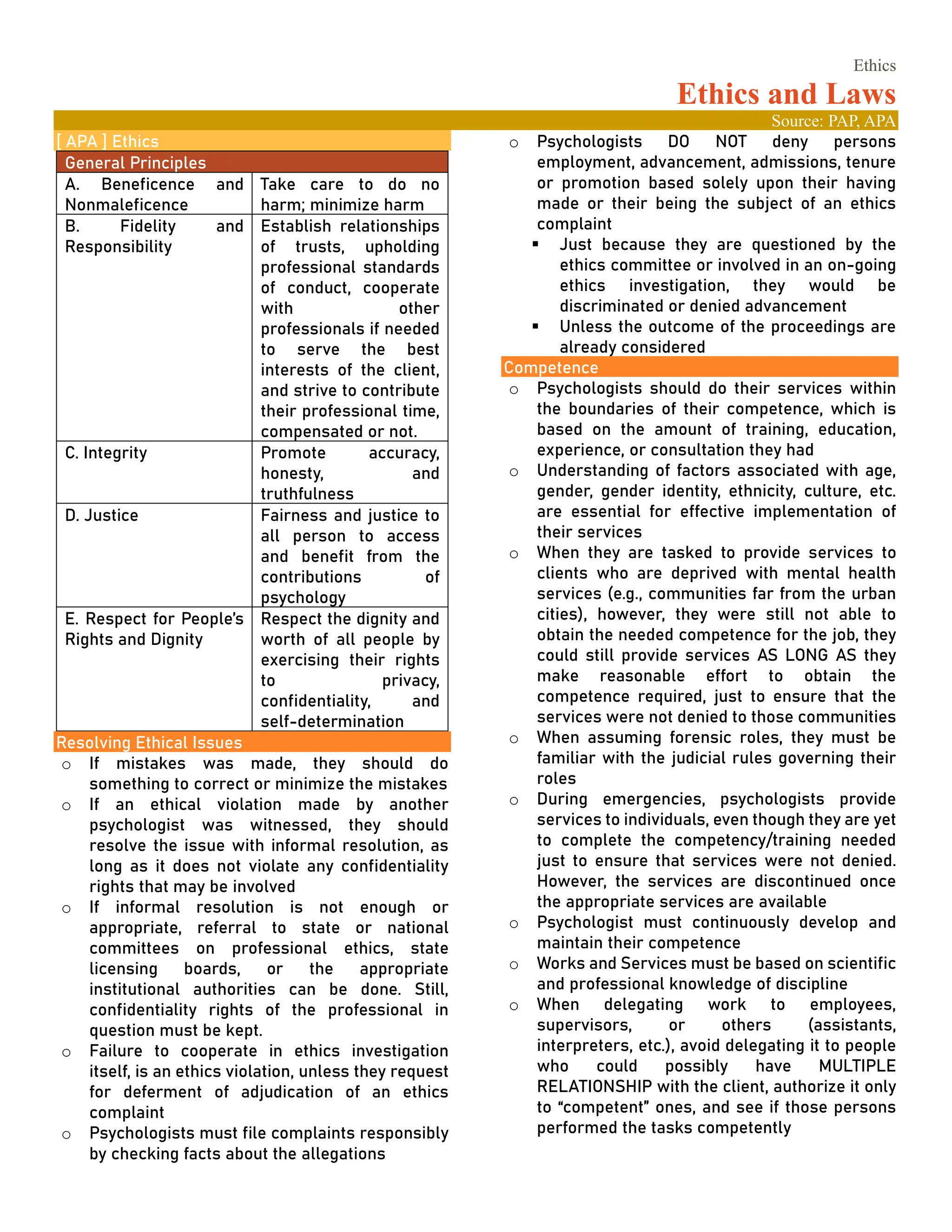 Ethics_Summarized, developmental psychology | PDF