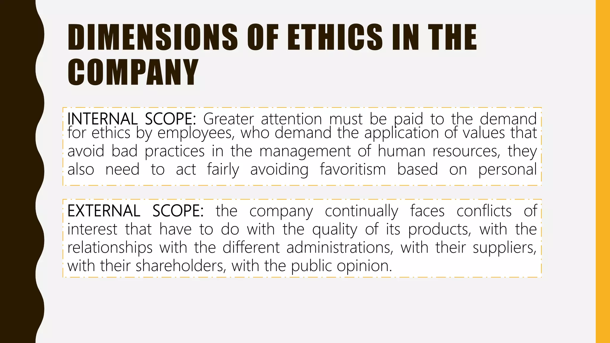 Organizational ethics reason for business ethics | PPTX | Business ...