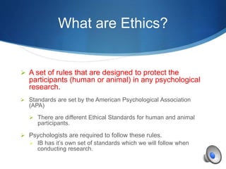 Ethics w. voice | PPT