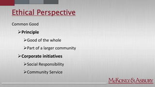 Ethics, Integrity and Trust | PPTX