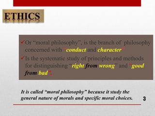 ETHICS | PPT