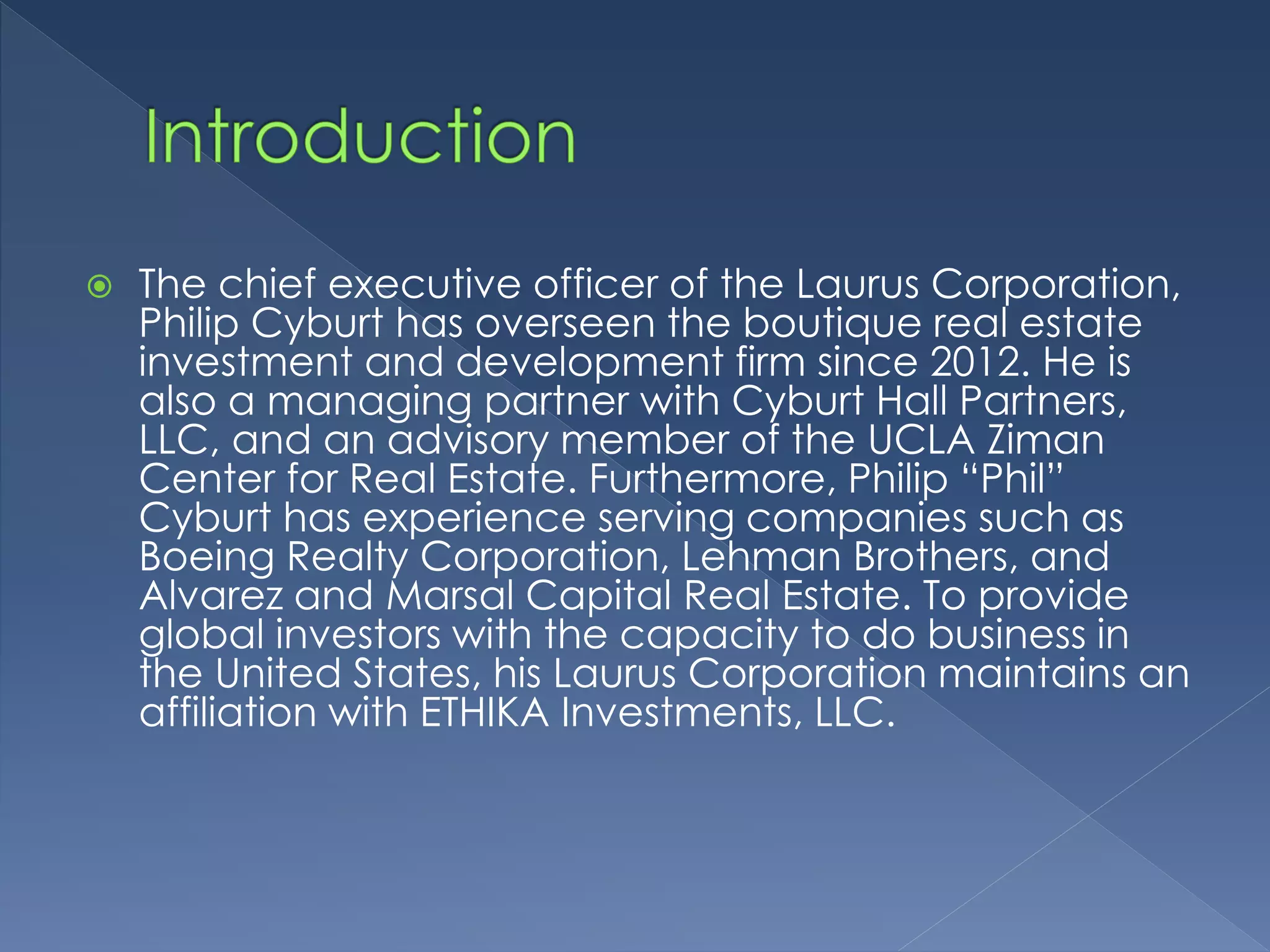 ETHIKA Investments, LLC | PPTX