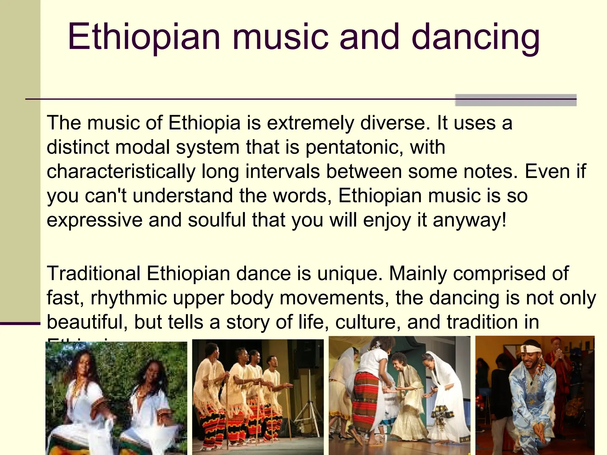 Introduction to Country Profile Ethiopia | PDF