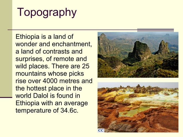 Introduction to Country Profile Ethiopia | PDF