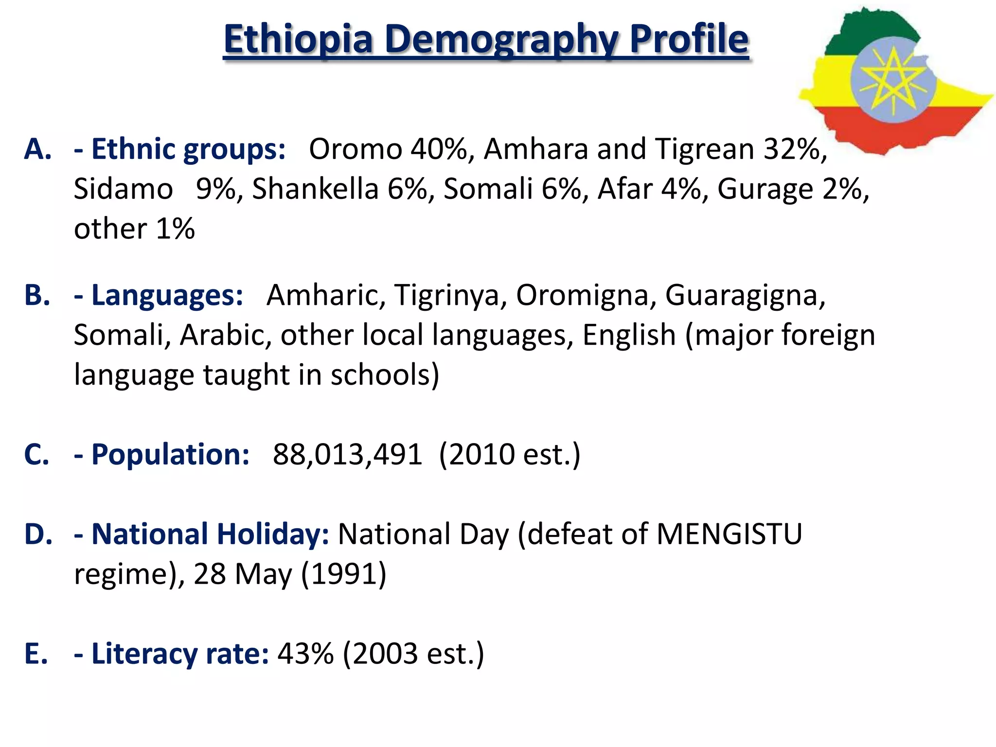 Ethiopia business profile | PPTX