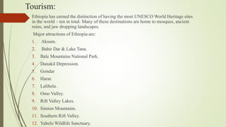 Ethiopia presentation | PPTX