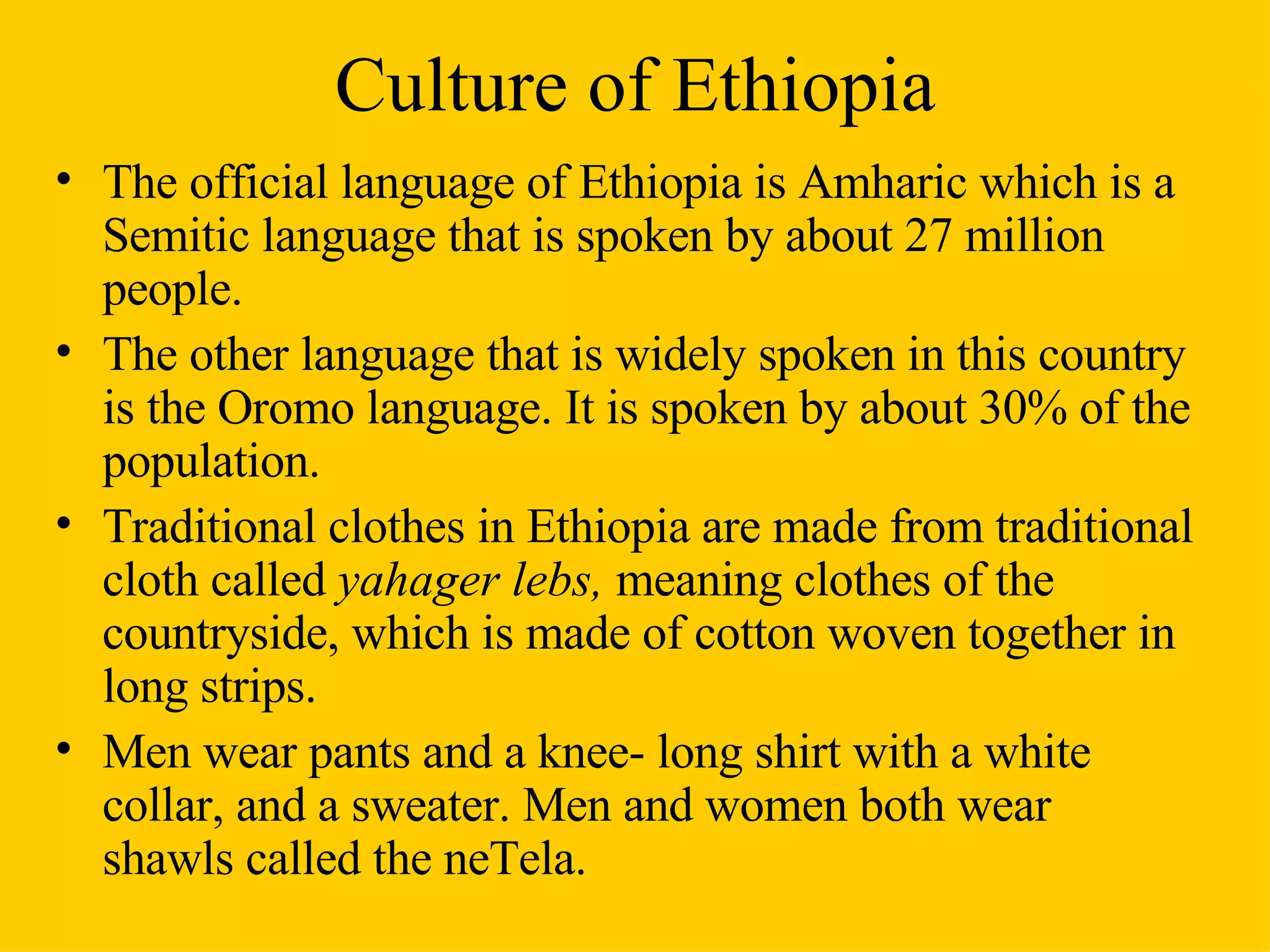 Ethiopia | PPT
