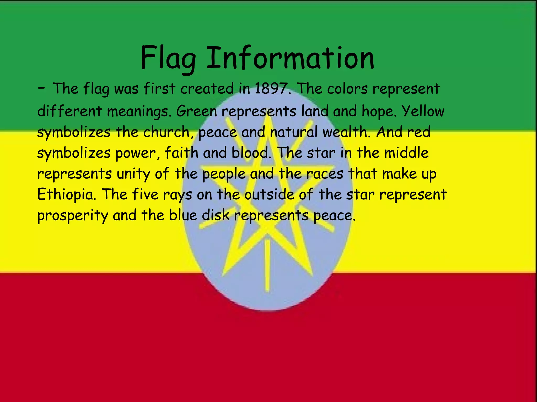 Ethiopia Presentation | PPT