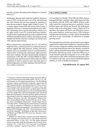 Ethiopia after PM Meles or Legesse Zenawe 1900-2012 | PDF