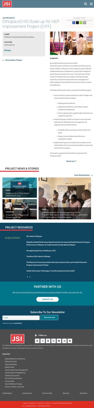 Ethiopia eCHIS Scale-up for HEP Improvement Project (CIFF) - JSI.pdf