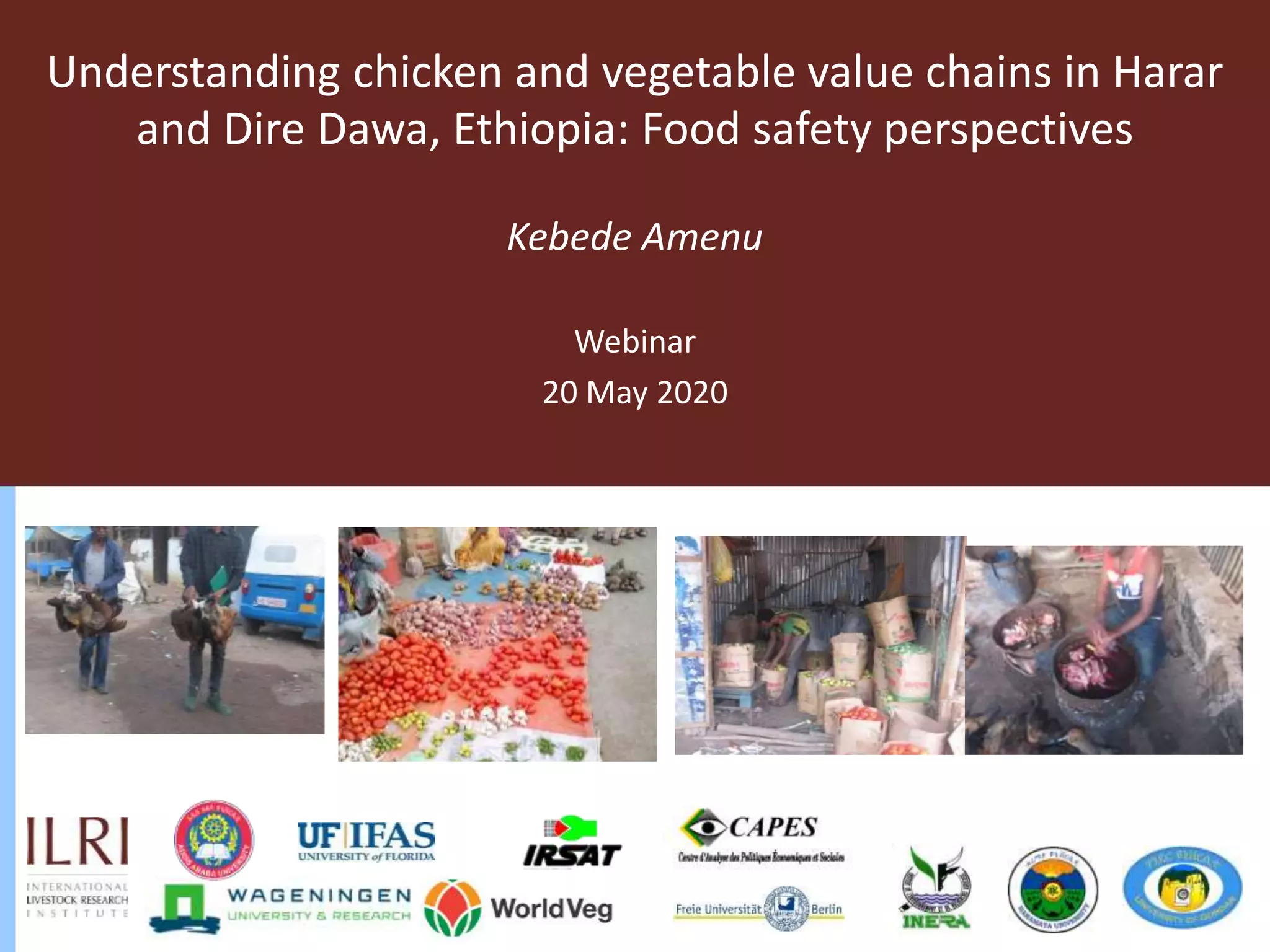Understanding chicken and vegetable value chains in Harar and Dire Dawa ...