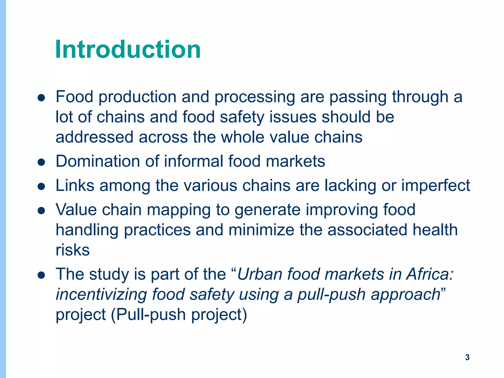 Understanding chicken and vegetable value chains in Harar and Dire Dawa ...