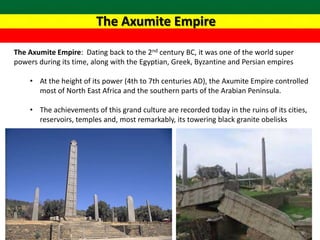 Ethiopia historic highlights july 21, 2013 | PPT
