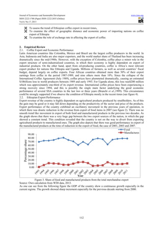 Ethiopian coffee trade pattern an augmented gravity modeling approach | PDF