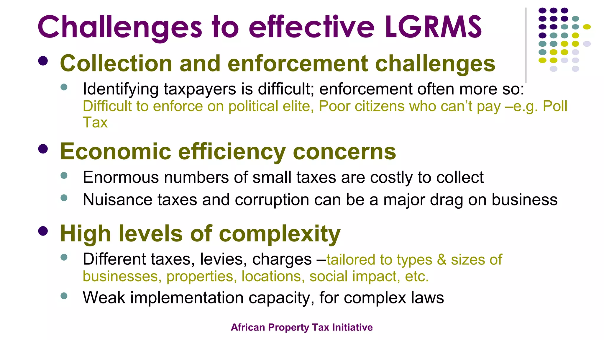 Local Government Revenues: Sources, Challenges and Reforms | PPT