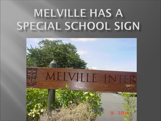 Melville Intermediate Promotion | PPT