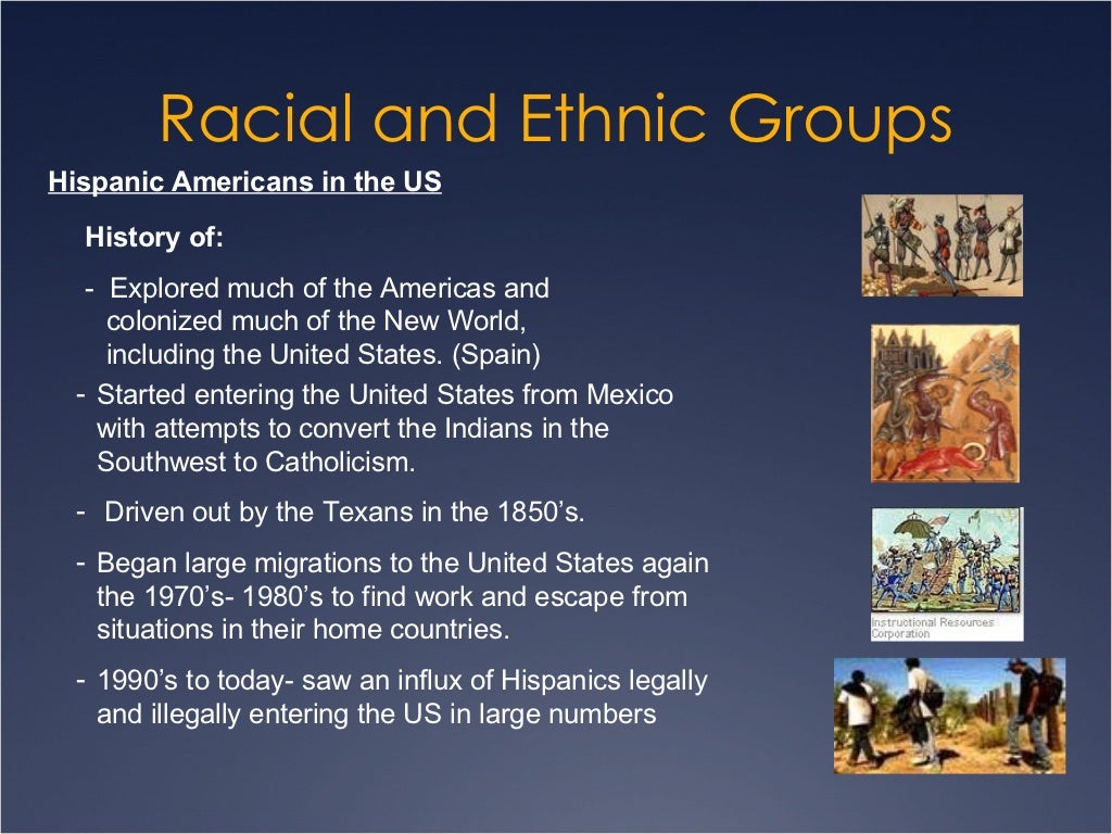 Ethnic And Racial Groups In The Us