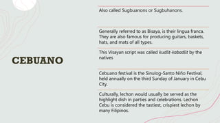 Ethnic-Groups-in-the-Philippines. Presentation | PDF