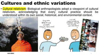 Ethnic and cultural variations.pptx | Science