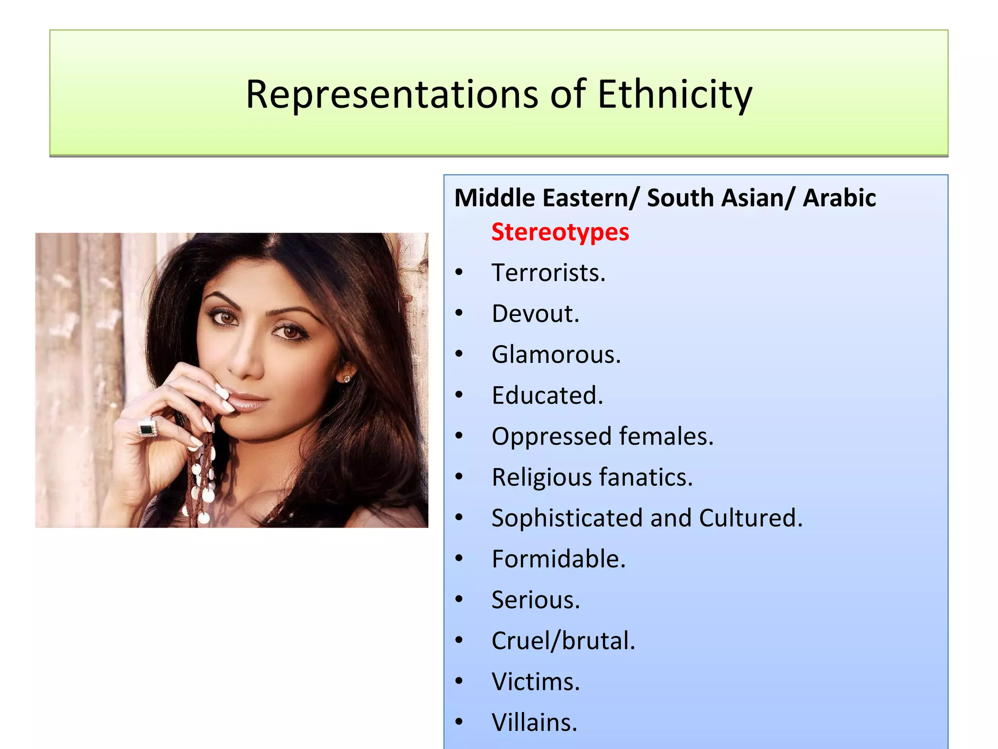 Ethnic stereotypes | PPT