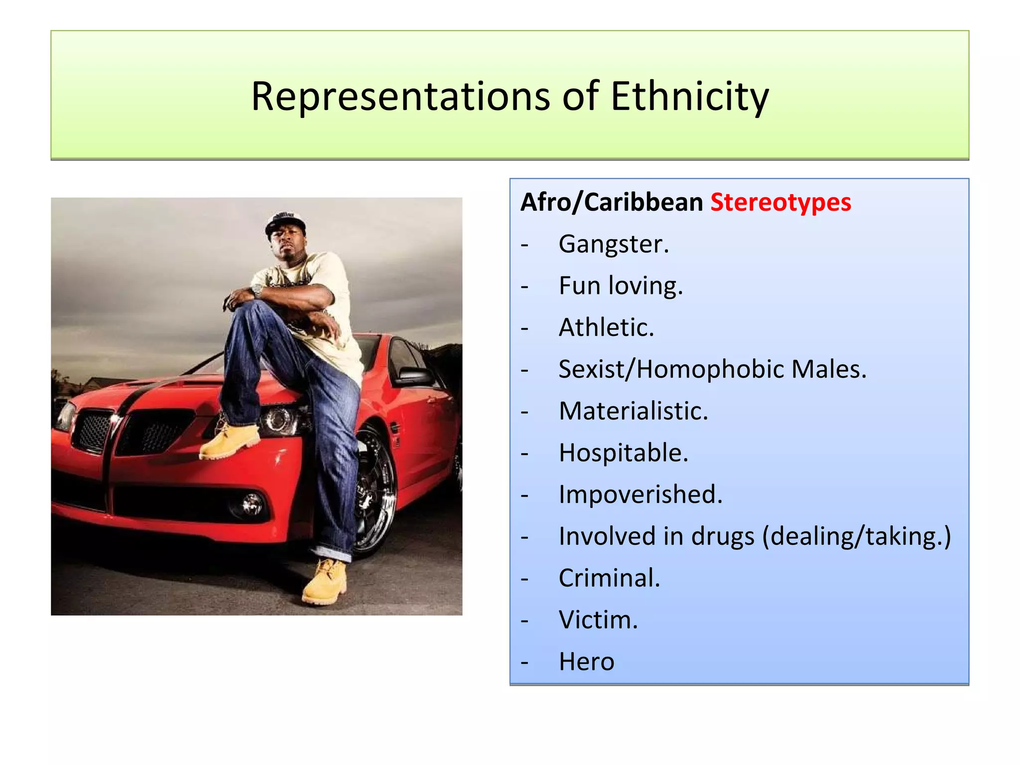 Ethnic stereotypes | PPT