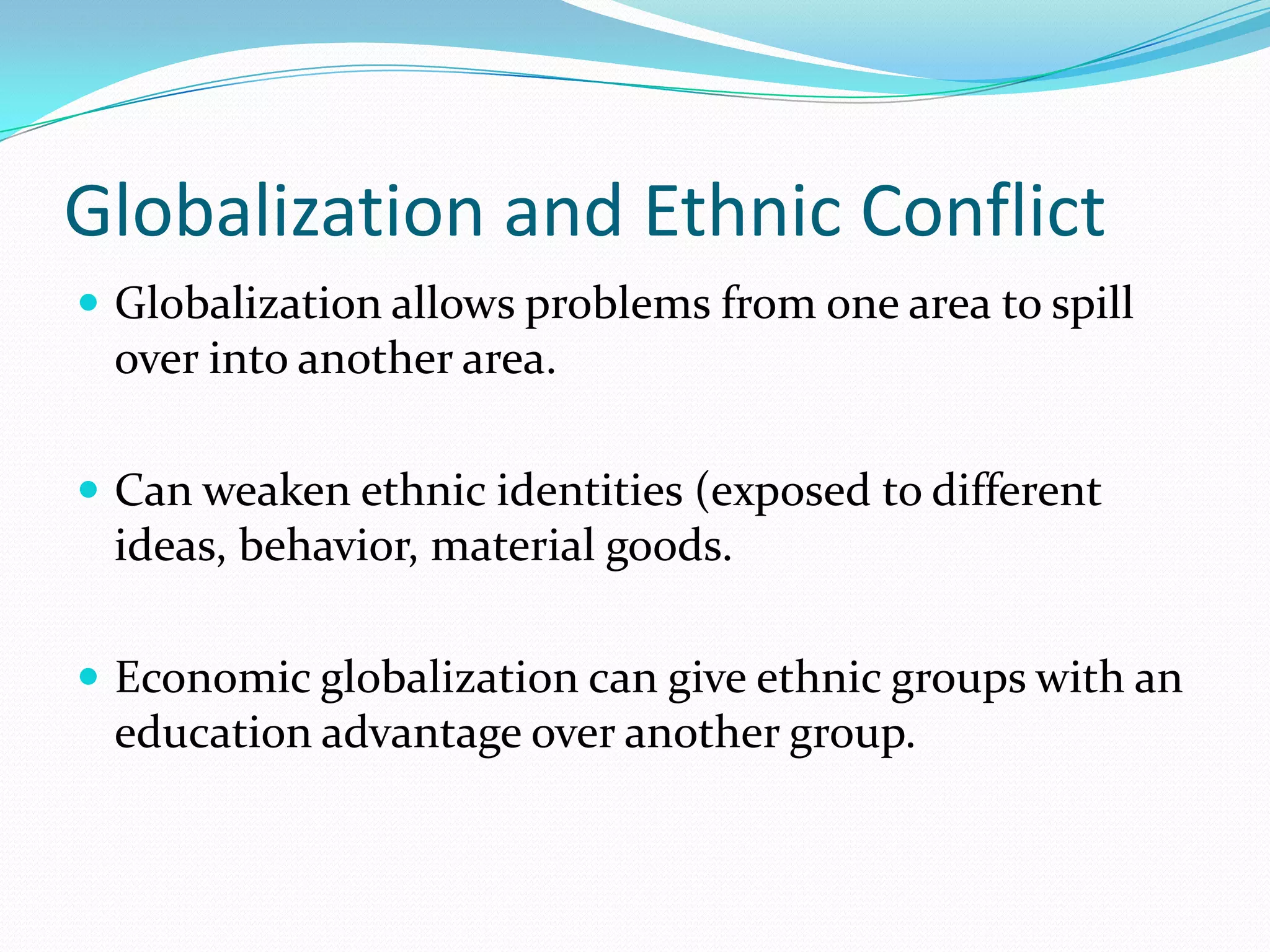 Ethnic Conflict | PPTX
