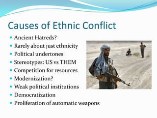 Ethnic Conflict | PPTX