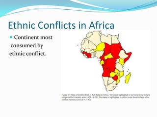 Map Of Ethnic Conflicts
